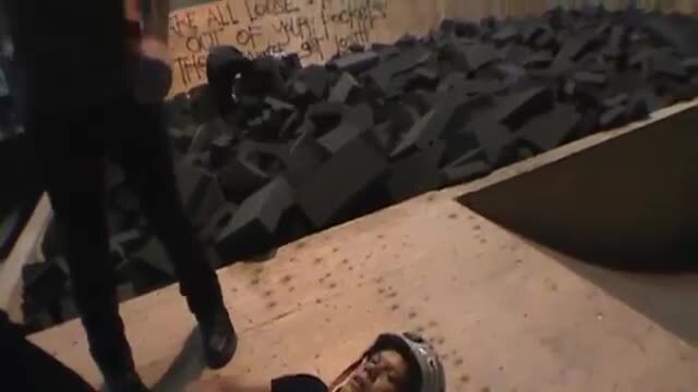 Kid Attempts Backflip And Has Brutal Fail