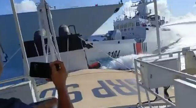 2 Chinese ships collide after chasing Philippine vessel in Bajo de ...