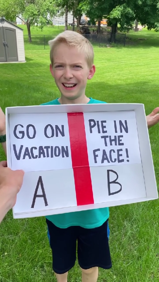Vacation or Pie in the Face? Family Prank Challenge!