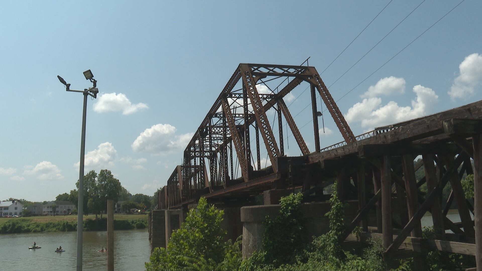 Mighty Muskingum River Raft Race Regatta takes place in Marietta