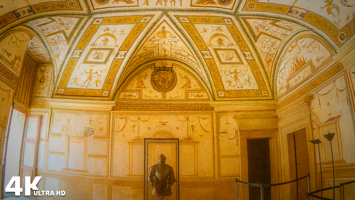 A Walk Around Castel Sant'Angelo in Rome Italy (4K)