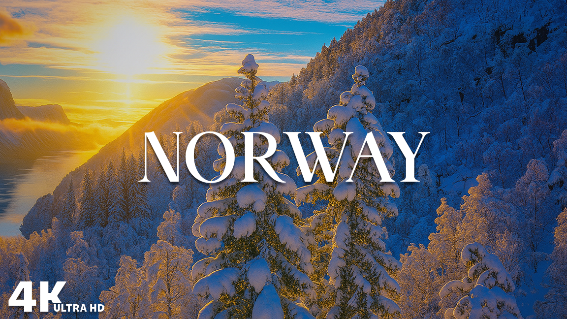 Silent Beauty of Norway – Winter in Motion (4K)