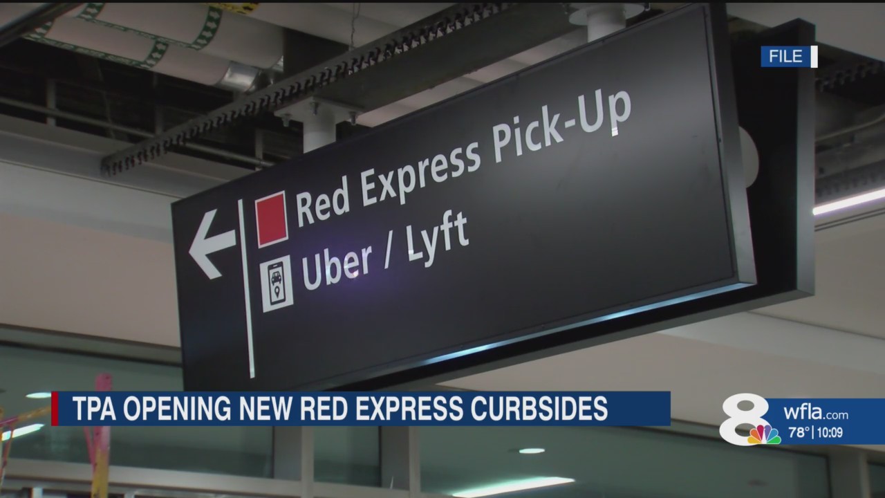 TPA Opening New Red Express Curbsides