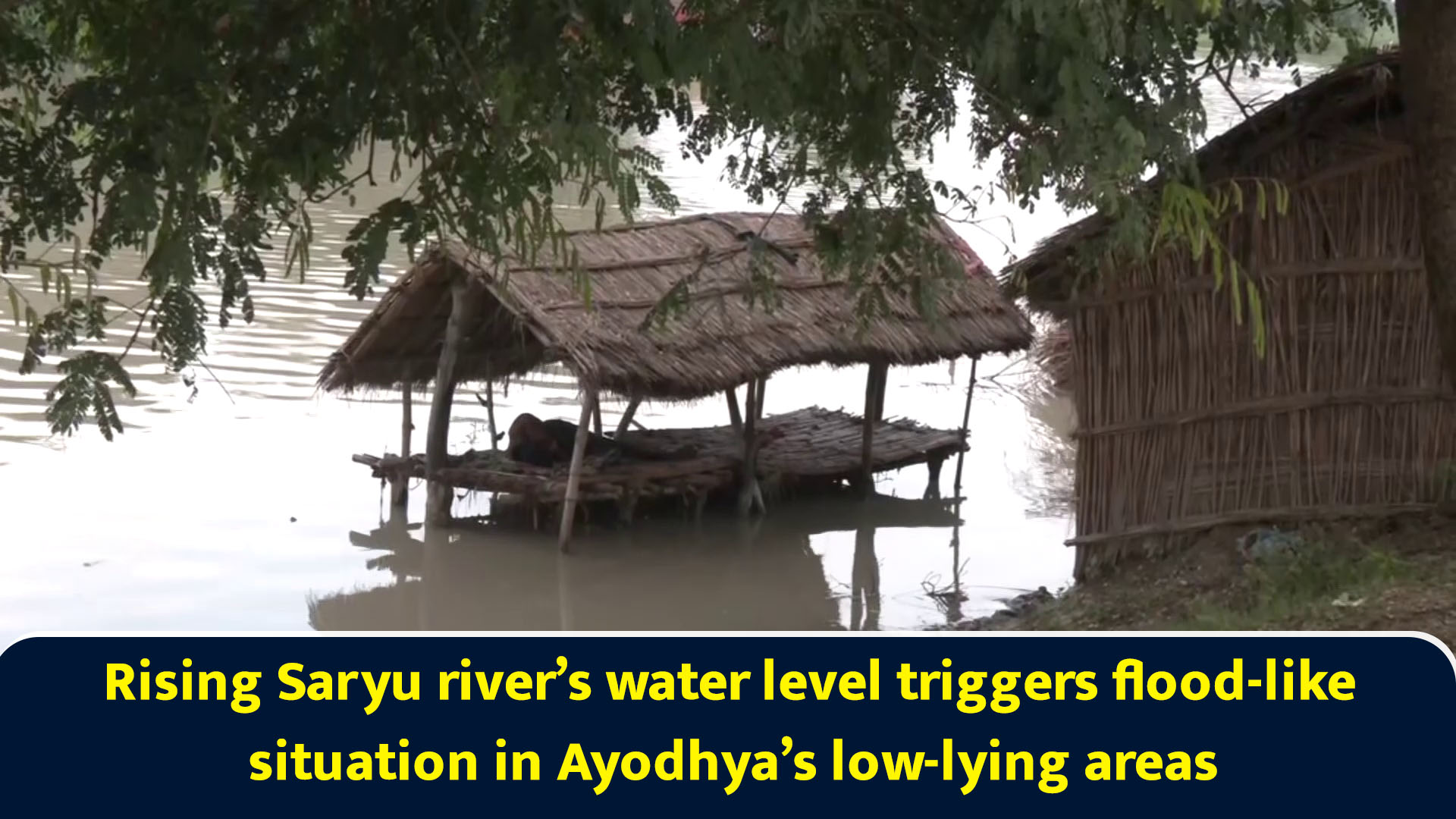 Rising Saryu river’s water level triggers flood-like situation in ...