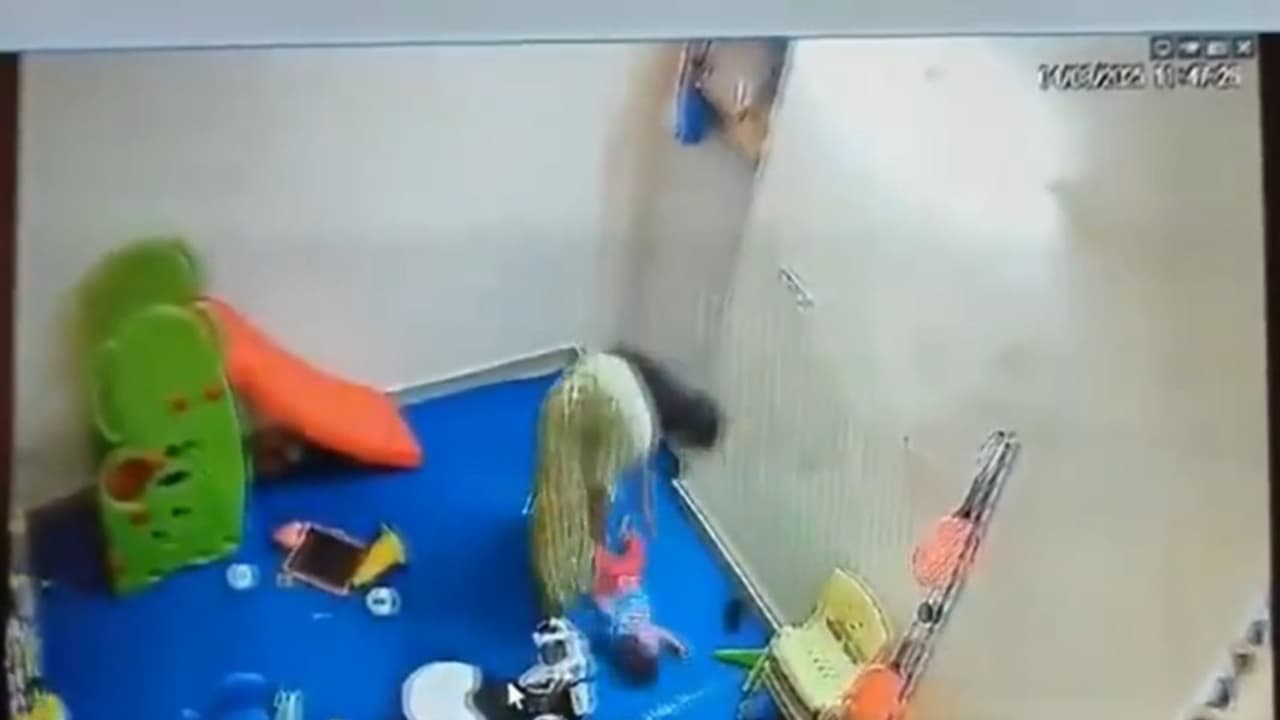 Noida Daycare Horror on CCTV: 15-Month-Old Punched, Bitten, Thrown ...