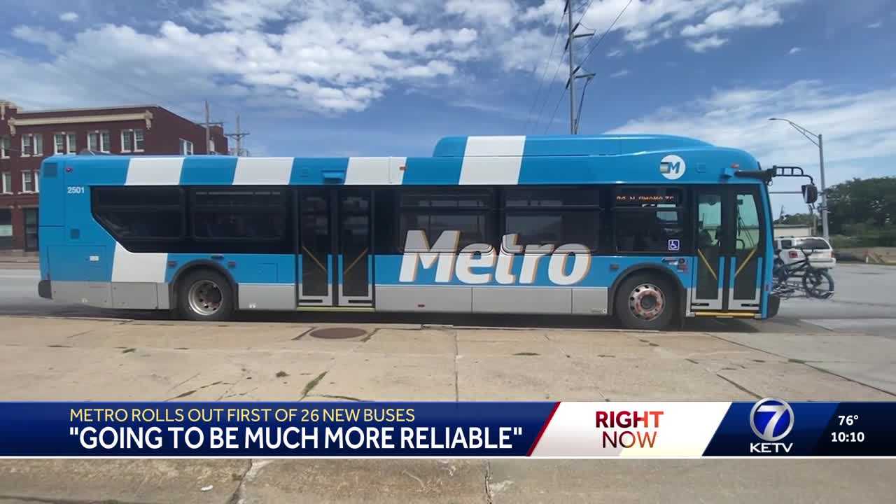 Metro rolls out Omaha's newest bus, anticipates replacing nearly a ...