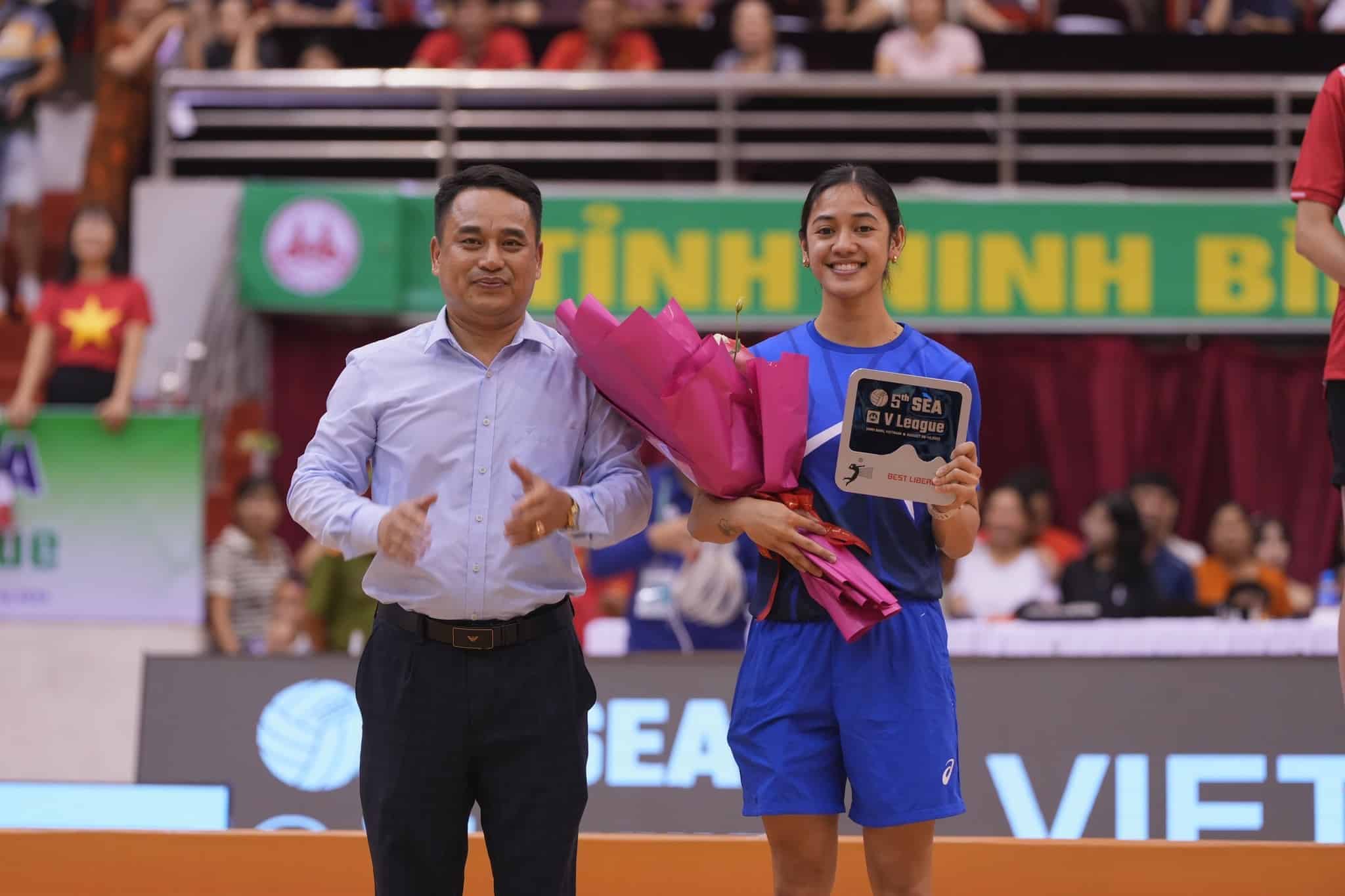 Alas’ Justine Jazareno is SEA V-League leg 2 Best Libero