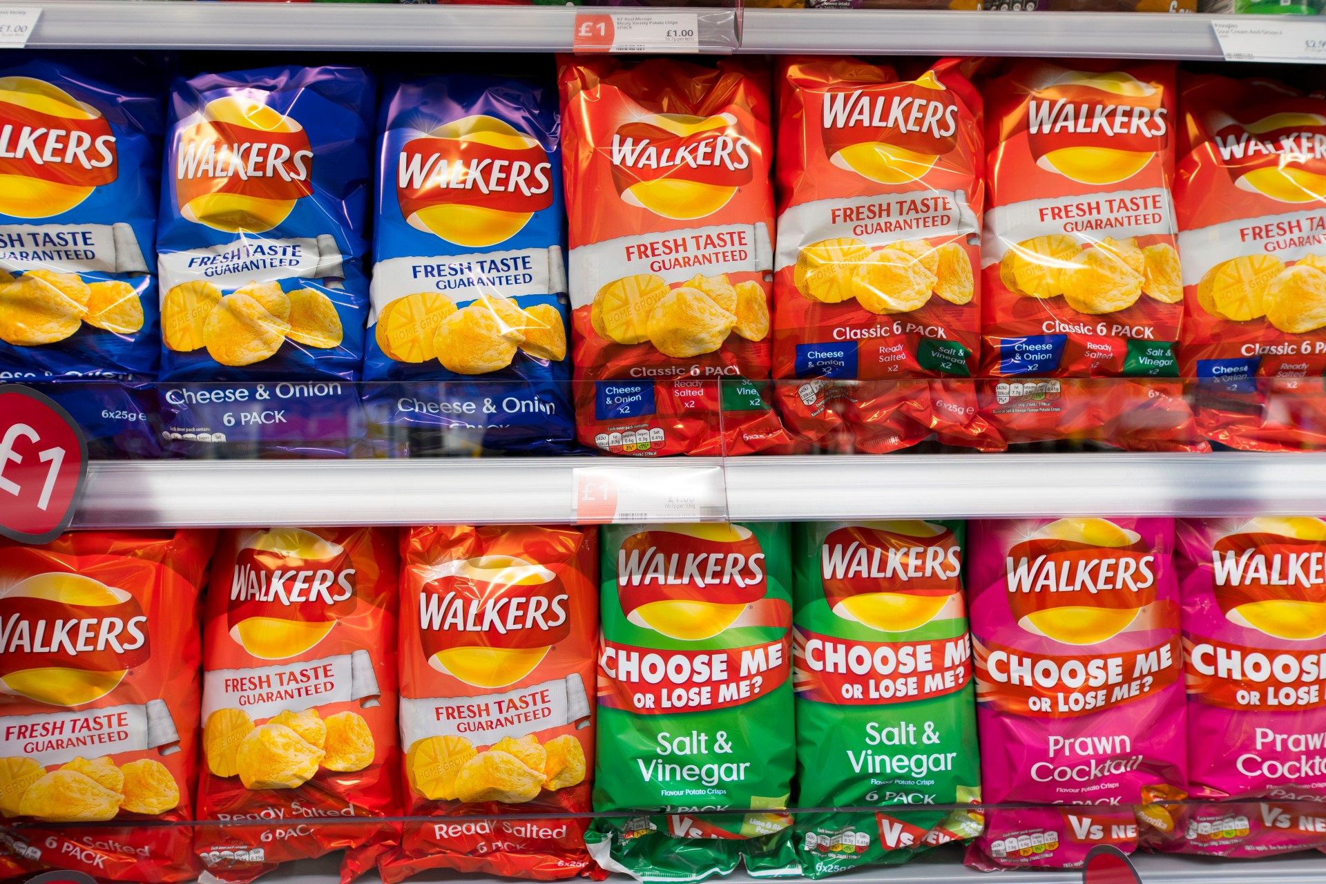 Walkers is launching two brand new crisp flavours
