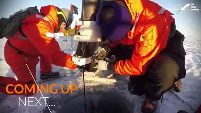 US Billion $ Icebreaker Smashes Thick Ice Blocks Like Nothing
