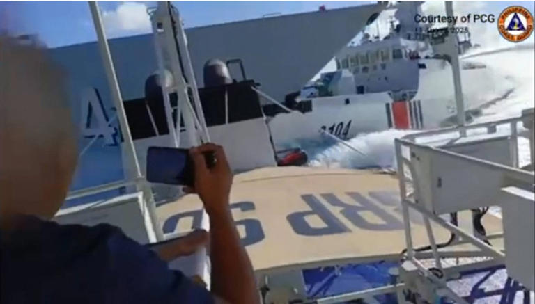 Chinese ships collide while chasing Philippine vessel in South China ...