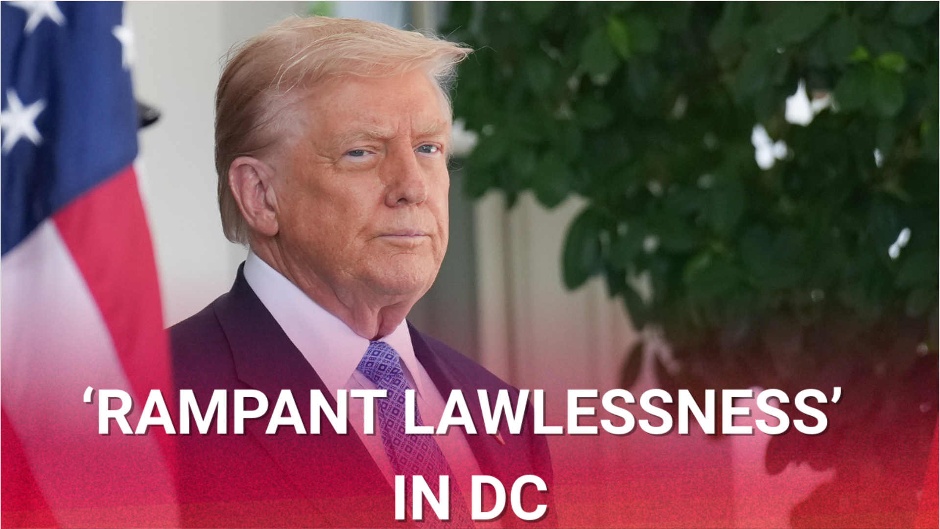 ‘Rampant lawlessness’ in Washington DC is ‘not sustainable’ as Trump ...