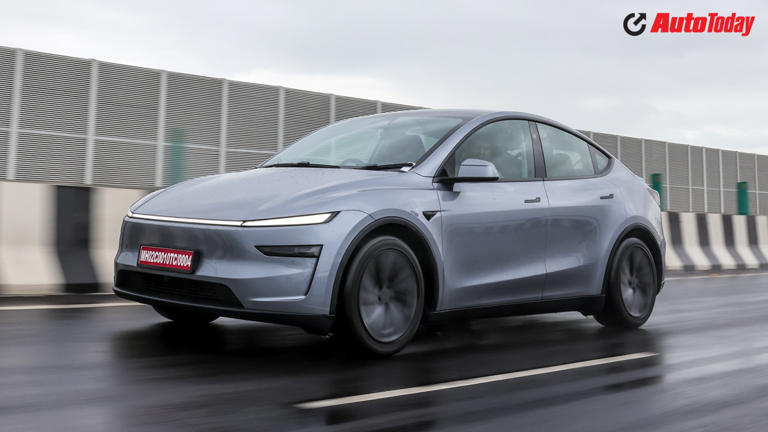 First look of Tesla's new showroom in Delhi's Aerocity, Model Y on display