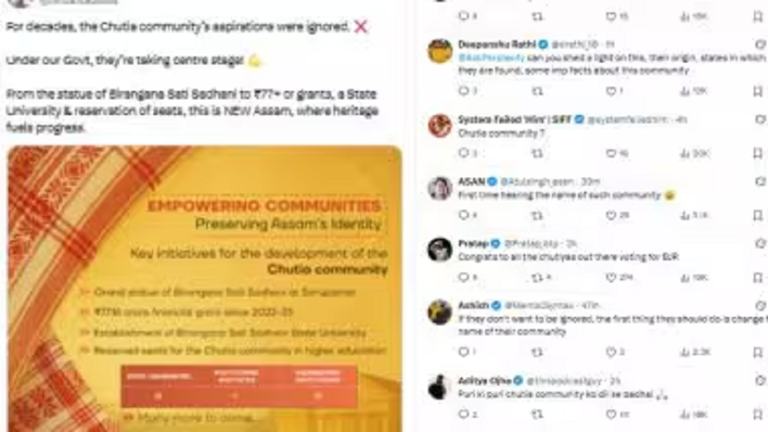 What is the 'Chutia Community' of Assam? After CM Himanta Biswa Sarma's ...