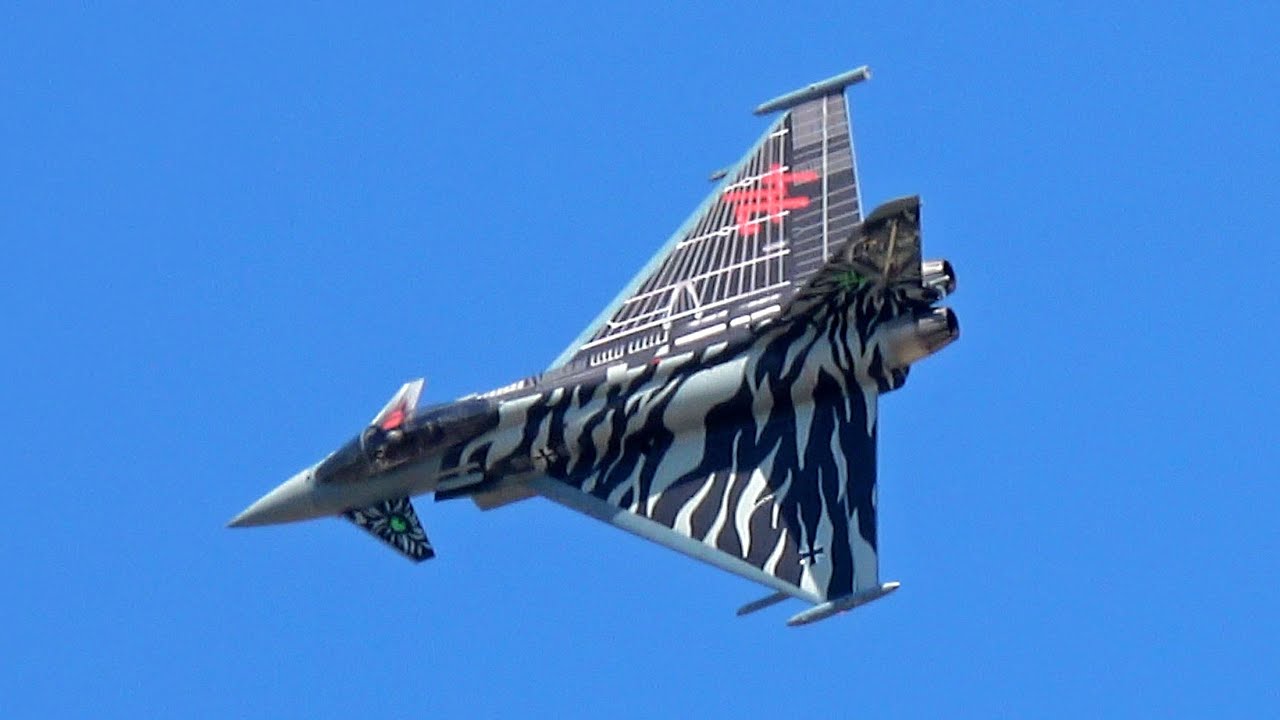 Tiger Fury – German Eurofighter Typhoon’s Jaw-Dropping RIAT 2024 Display