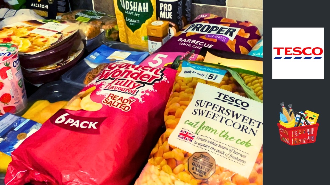 Tesco Scotland Grocery Haul | UK Family Food Shop | 17th August Haul
