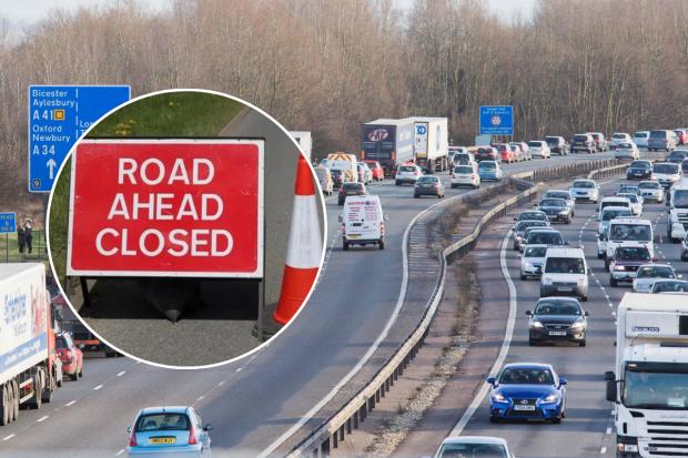 Upcoming A34 and M40 roundabout closures announced