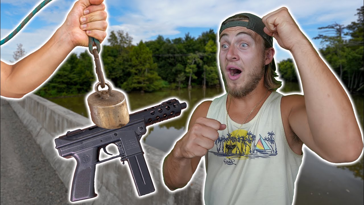 Unbelievable Magnet Fishing Find – TEC-9 Recovered