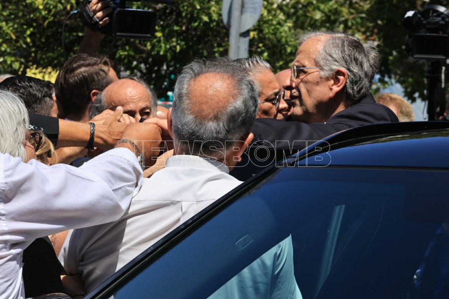 Ο επικήδειος του Αντώνη Σαμαρά: «Ευχαριστώ τον Θεό που μας έδωσε αυτό ...