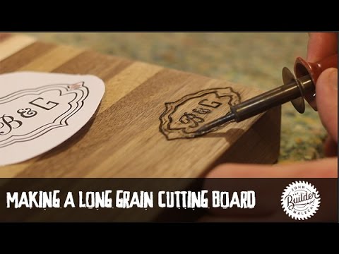 DIY Long Grain Cutting Board - Easy Build, Professional Look