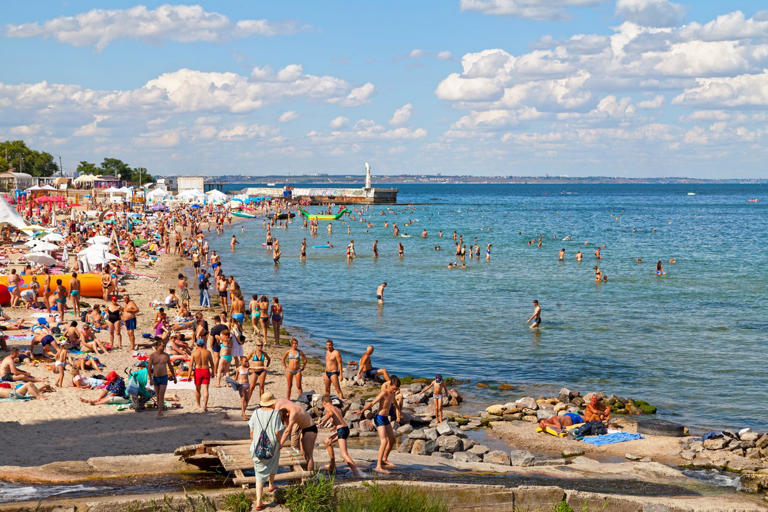 Three Ukraine beachgoers killed by sea mines in Black Sea after ...