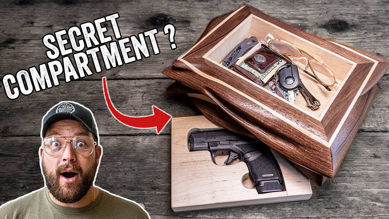 DIY Hidden Compartment Catch-All Box - Secret Storage Built In