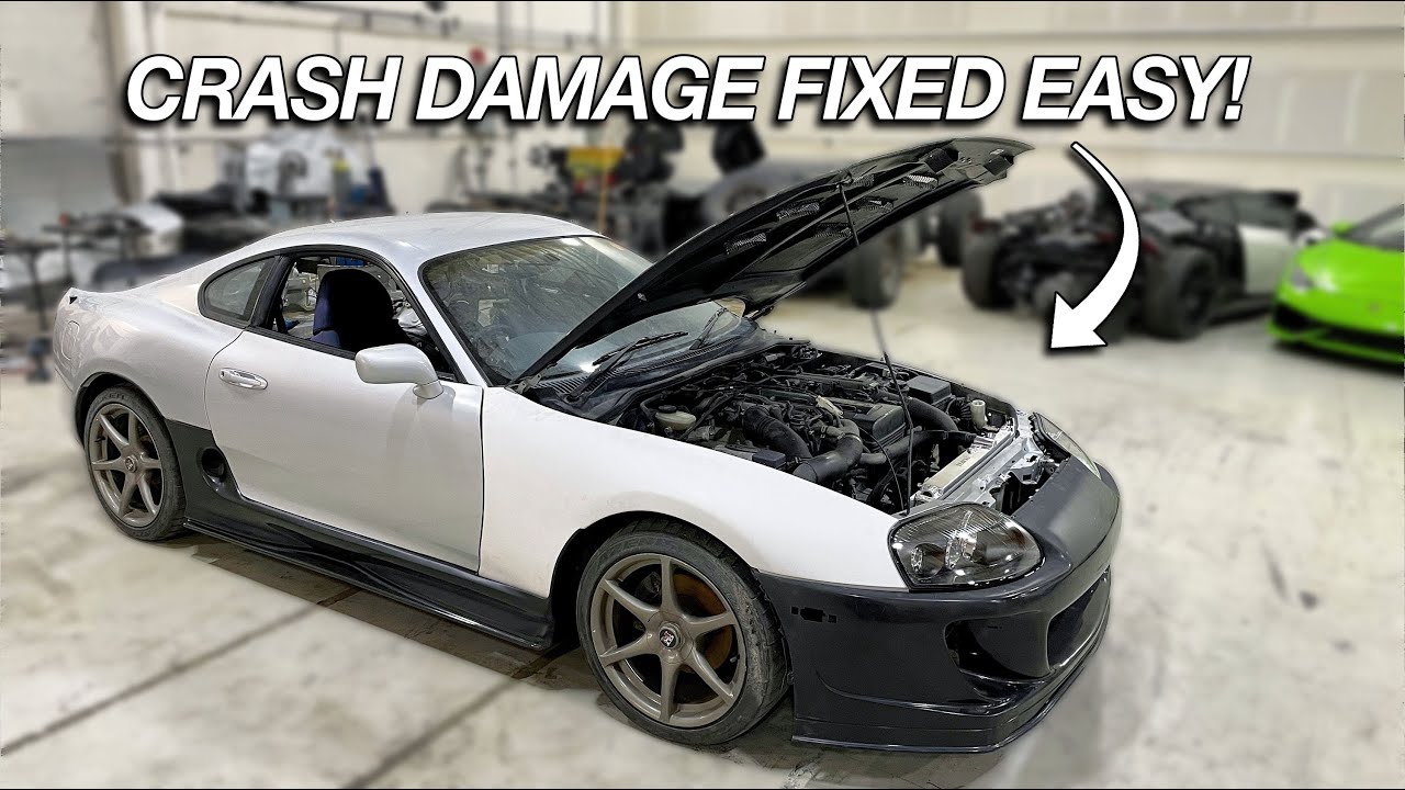 How I Fixed My Crashed MK4 Supra