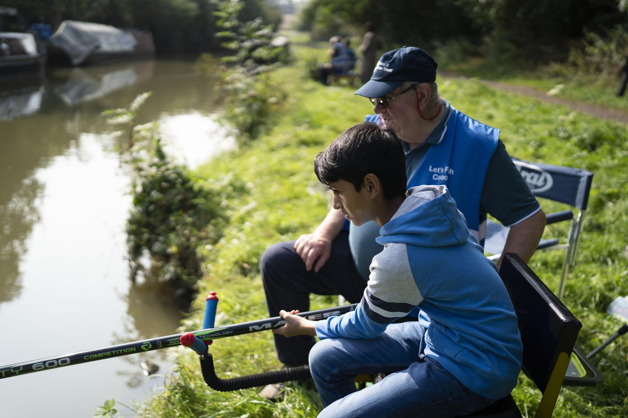 Summer holiday family fun with free cnanal fishing events