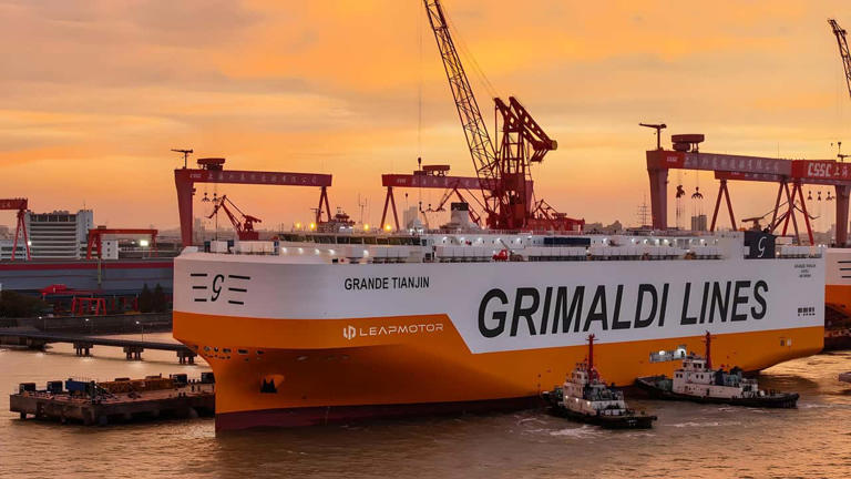 Leapmotor estreia navio próprio para exportar mais de 2.500 elétricos