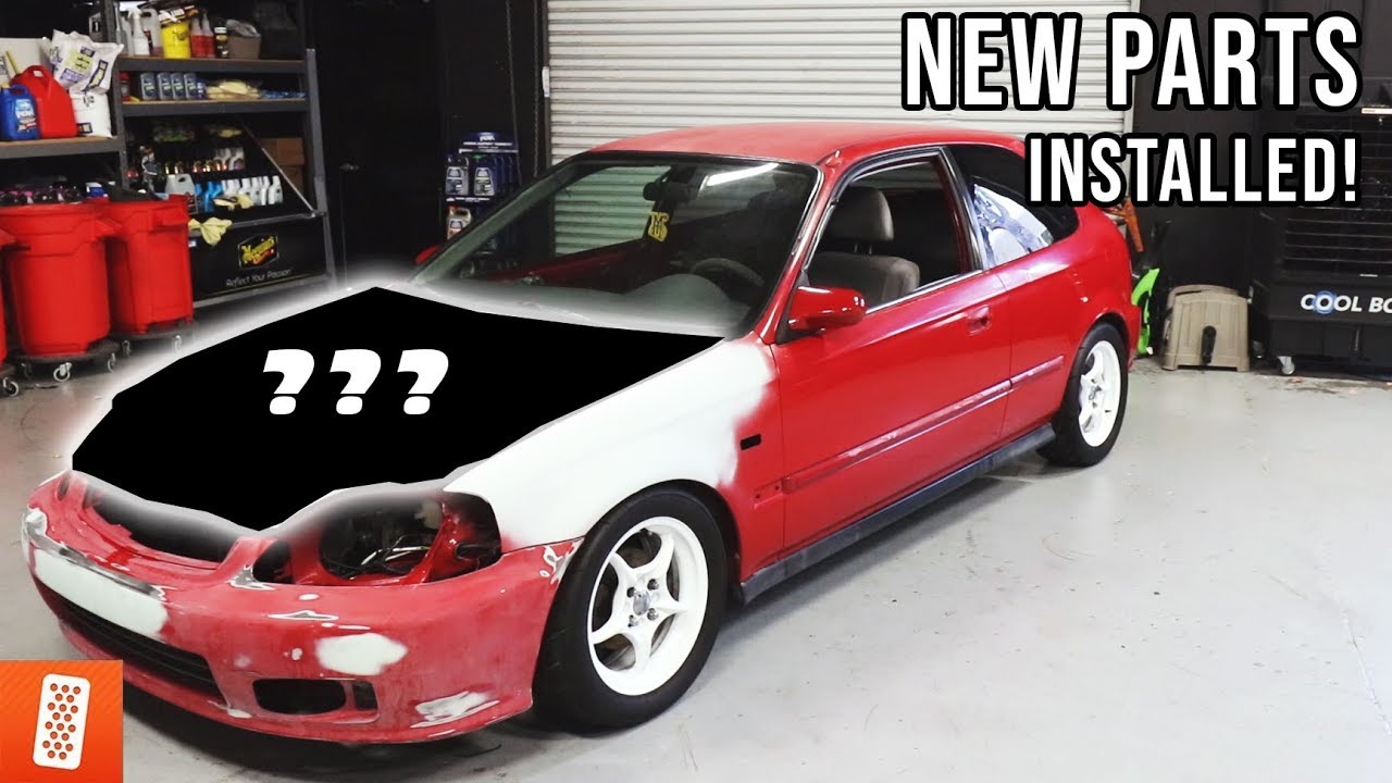 Pushing the limits of a Honda Civic EK hatchback