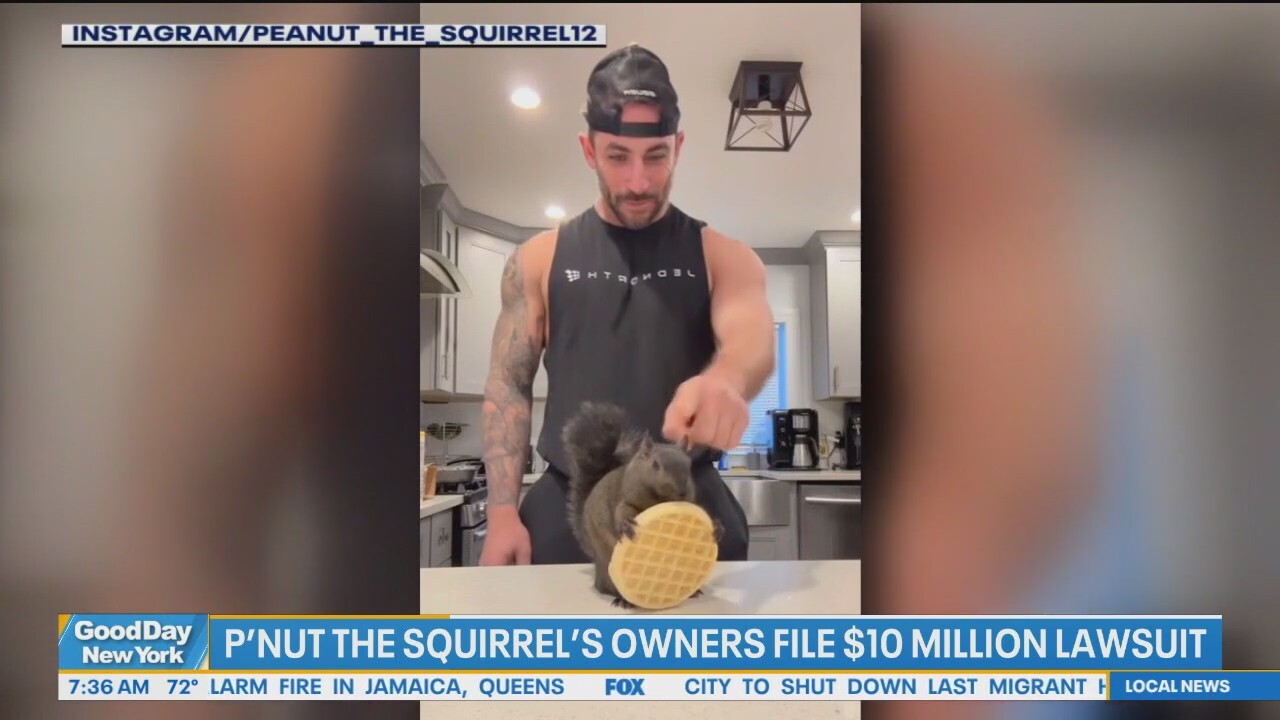 P'nut the squirrel's owner files $10M lawsuit