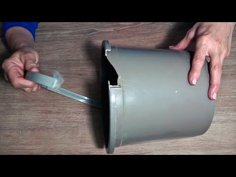Upcycle a Broken Bucket into Home Decor
