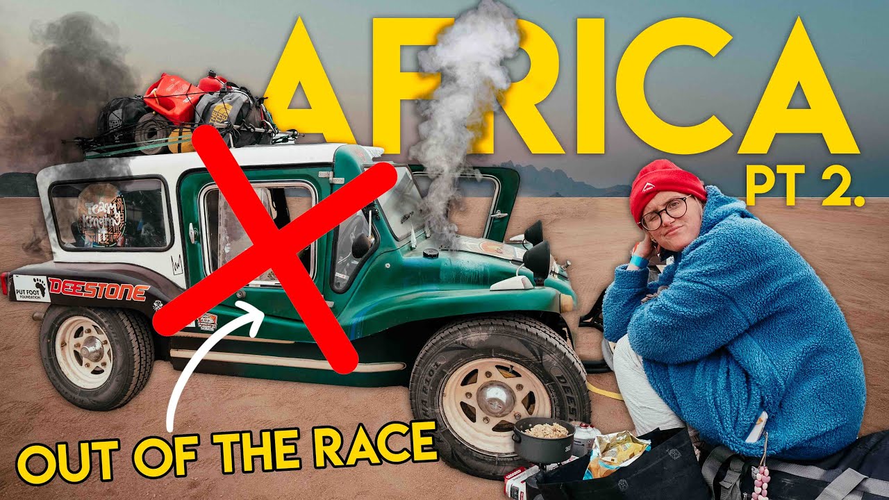 End of the rally - Our car died (Put foot rally Africa part two)