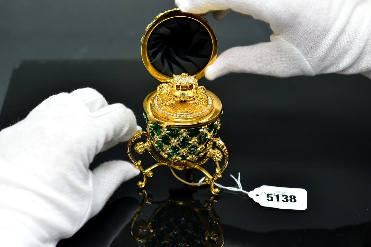Luxury jewellery brand Faberge sold to tech investor for £37m