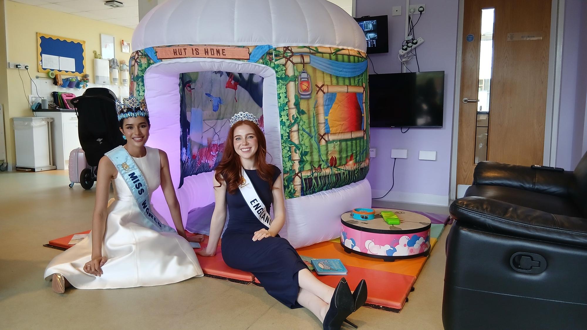 Miss World brings Beauty with a Purpose to Little Lights Baby Hospice ...