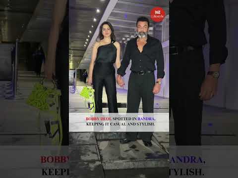 Bobby Deol spotted in Bandra, keeping it casual and stylish