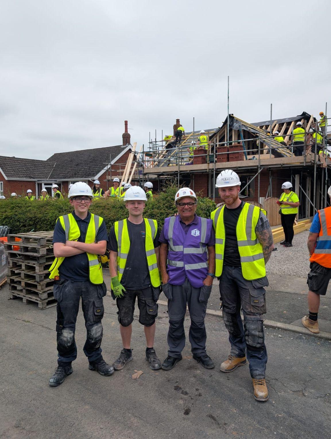 JTL Apprentice Helps Deliver Life-Changing DIY SOS Build in Lancashire