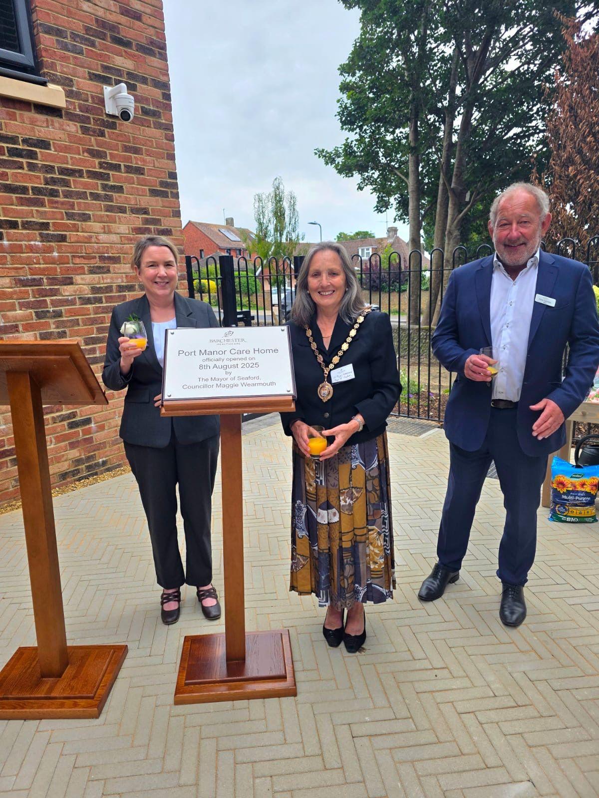 Seaford's newest care home is declared open