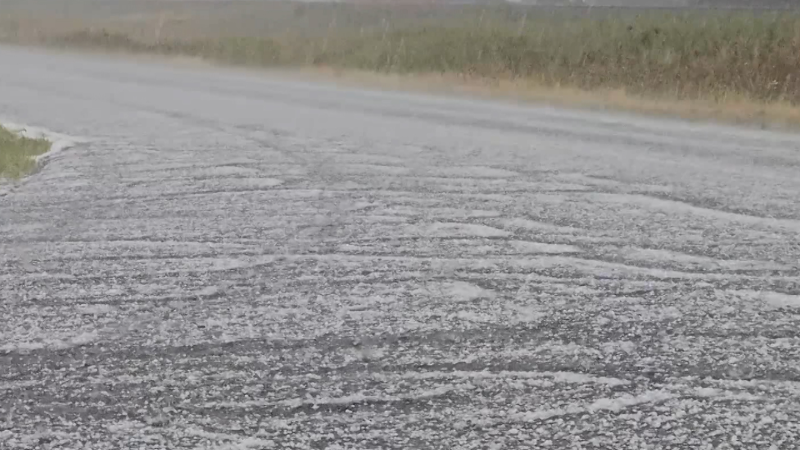 Hail hammers Colorado