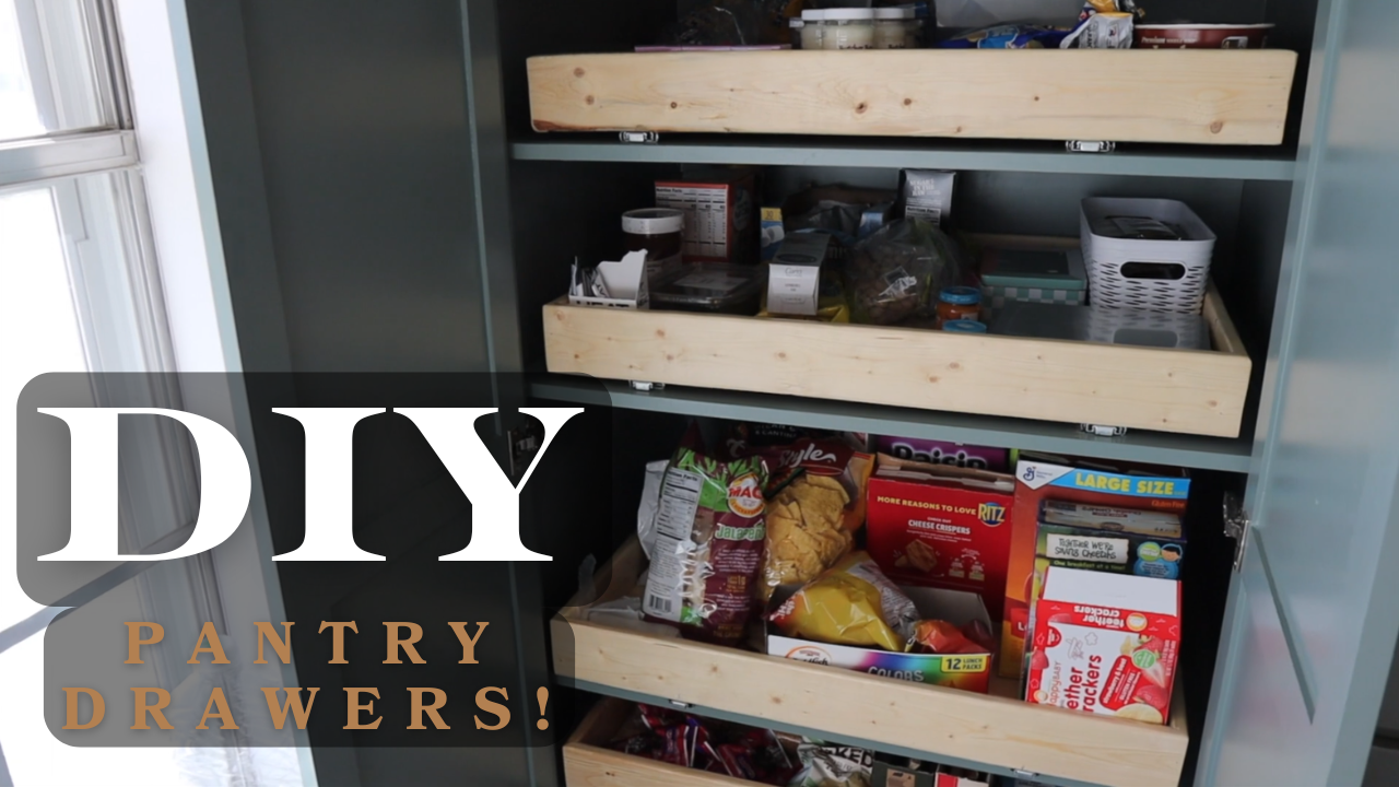 Transform Your Kitchen with DIY Pantry Drawers: Easy and Affordable ...