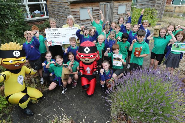 School's project is the bee's knees as Wrexham pupils win competition