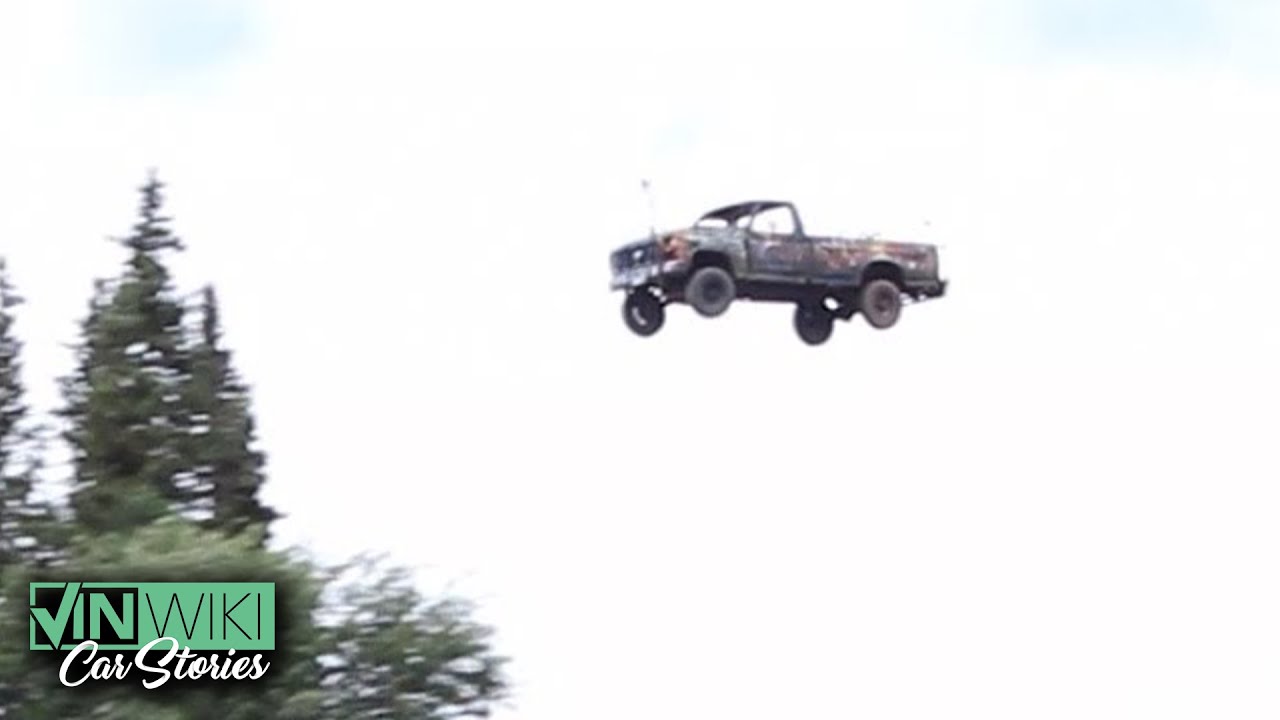 Shooting cars off a cliff in Alaska!