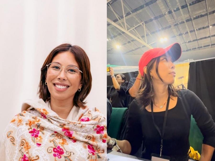 How does Inka Magnaye handle nerves during live events?