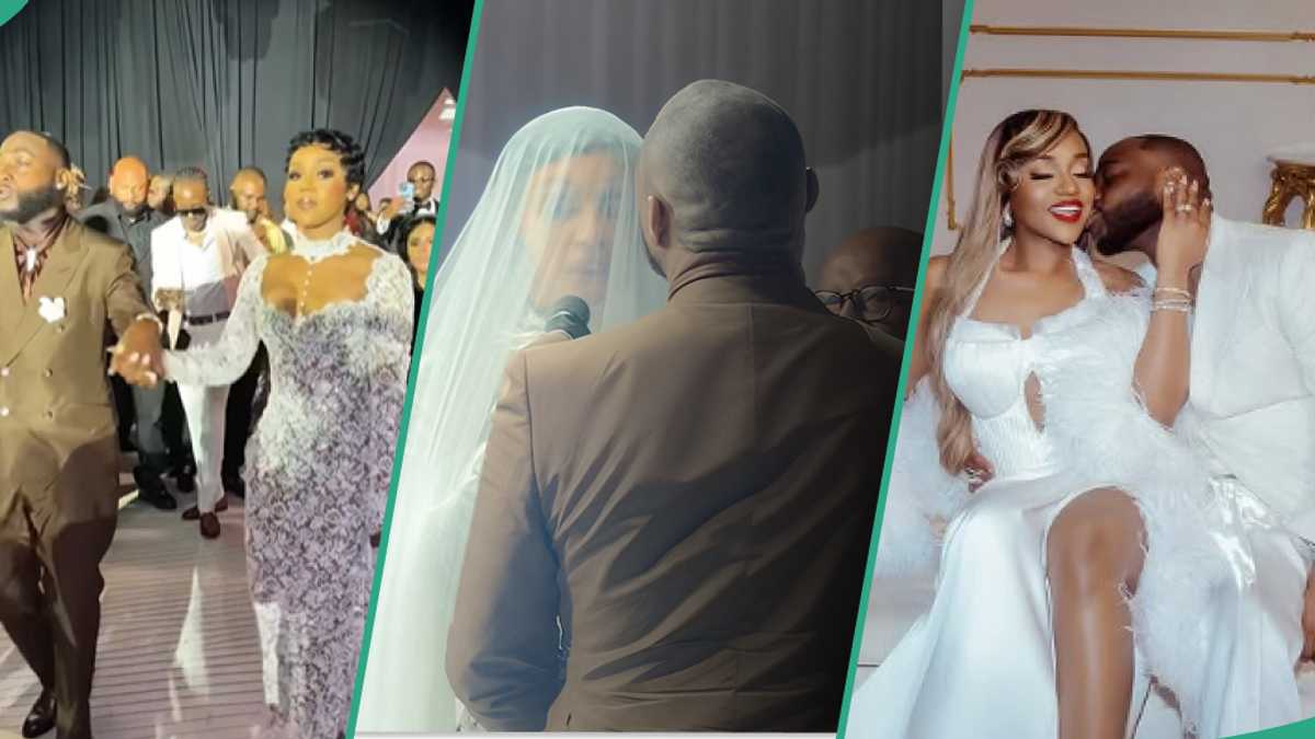 Chivido 2025: Emotional video of Davido and Chioma’s marital vow to ...