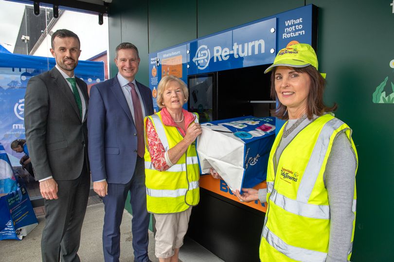 New bulk deposit return machine installed in Cork's largest town