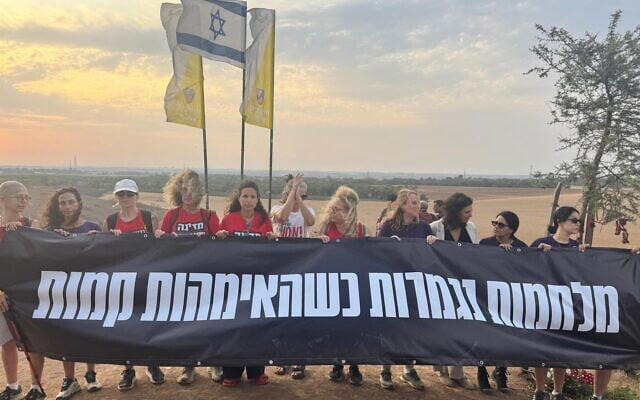 Women set up camp in south to launch mothers’ movement to end Gaza war ...