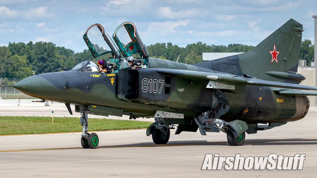 Watch the MiG-23 take its final flight at Thunder Over Michigan