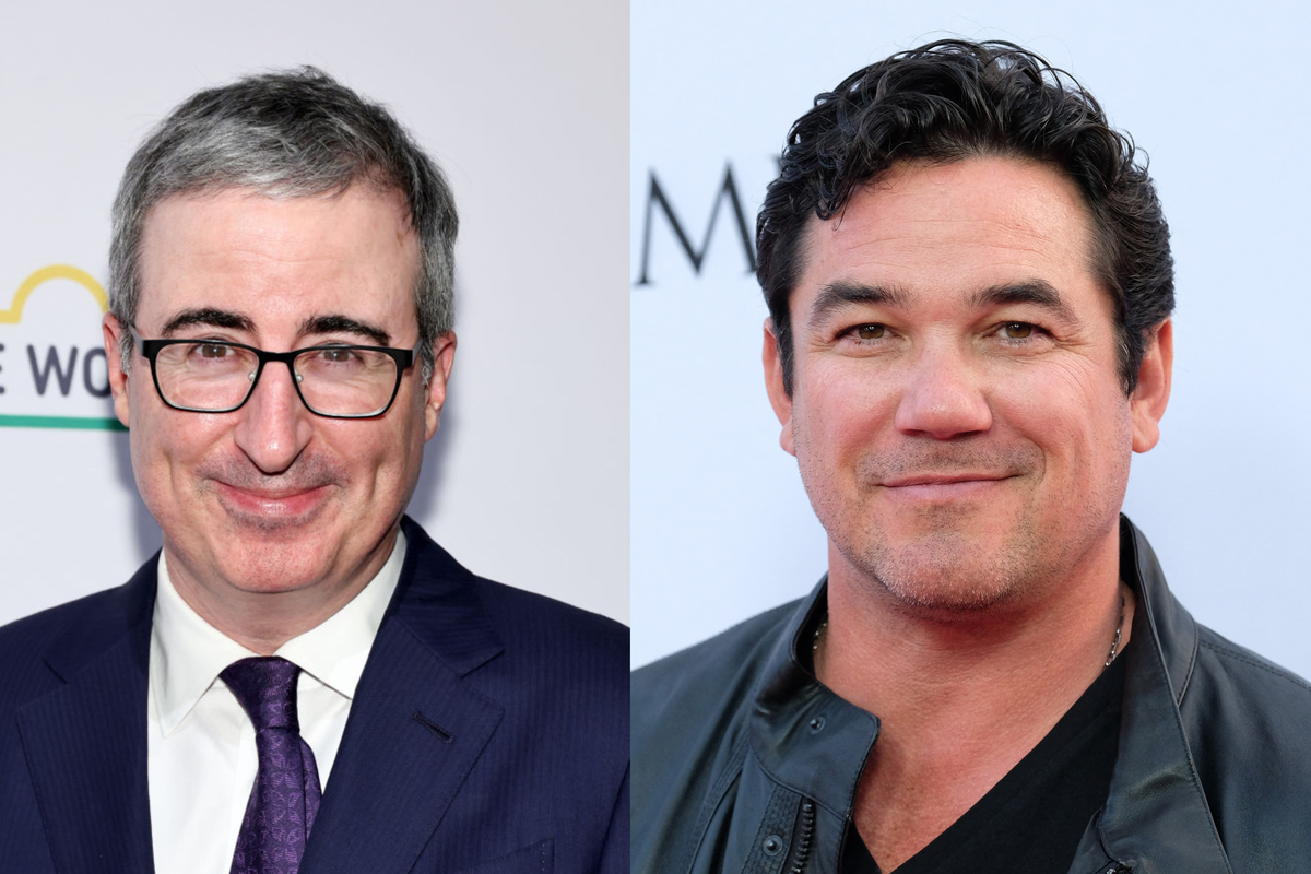John Oliver highlights one savage positive of Dean Cain joining ICE