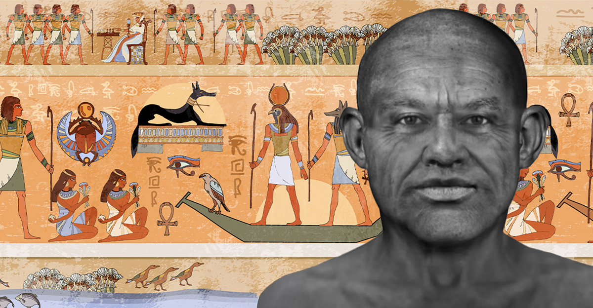 Researchers analyzed DNA samples from Old Kingdom Egypt that shows the ...