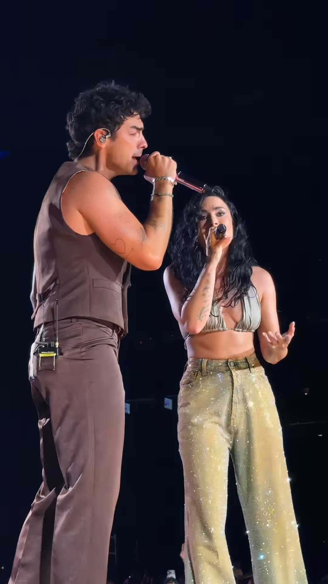 Demi Lovato reunites with ex-boyfriend Joe Jonas