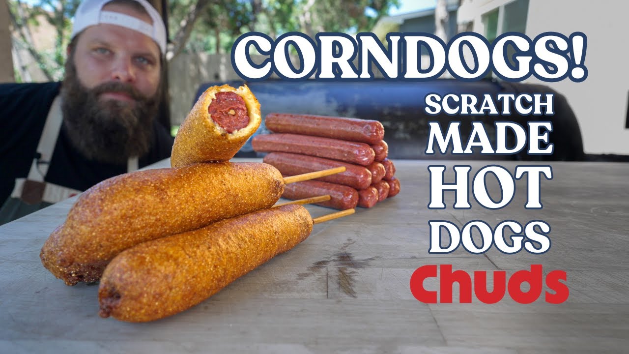 Corn Dogs! – Crispy, Golden, and BBQ-Ready with Chuds BBQ